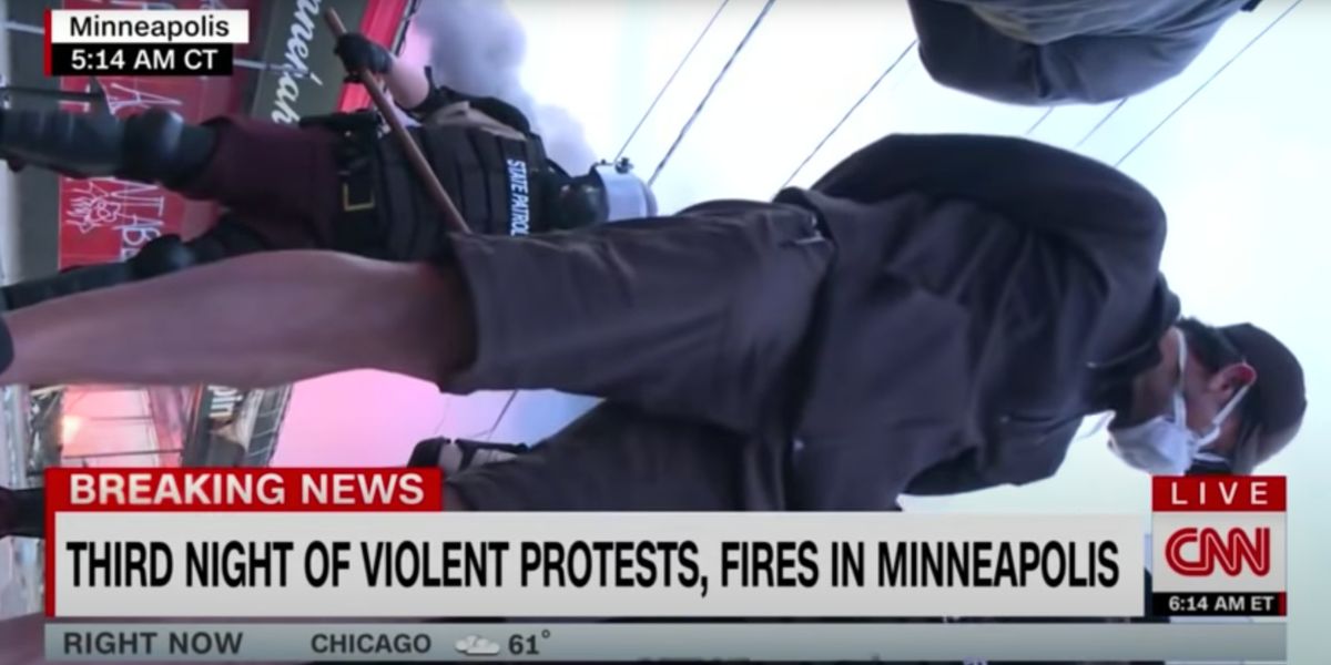 Disturbing video captures moment police arrest CNN reporter and his ...