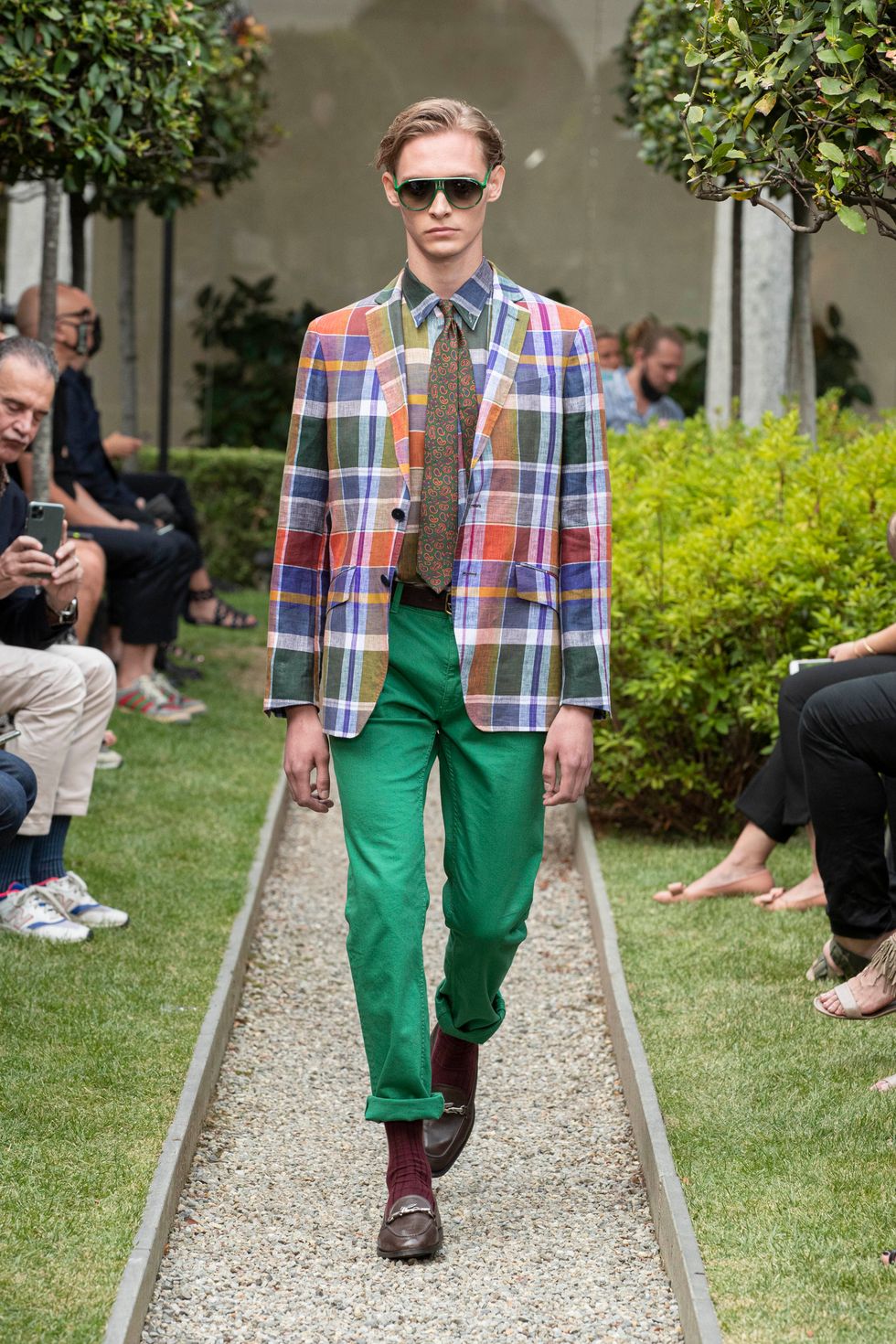Etro Stages First Major Runway Show Since Lockdown - PAPER Magazine