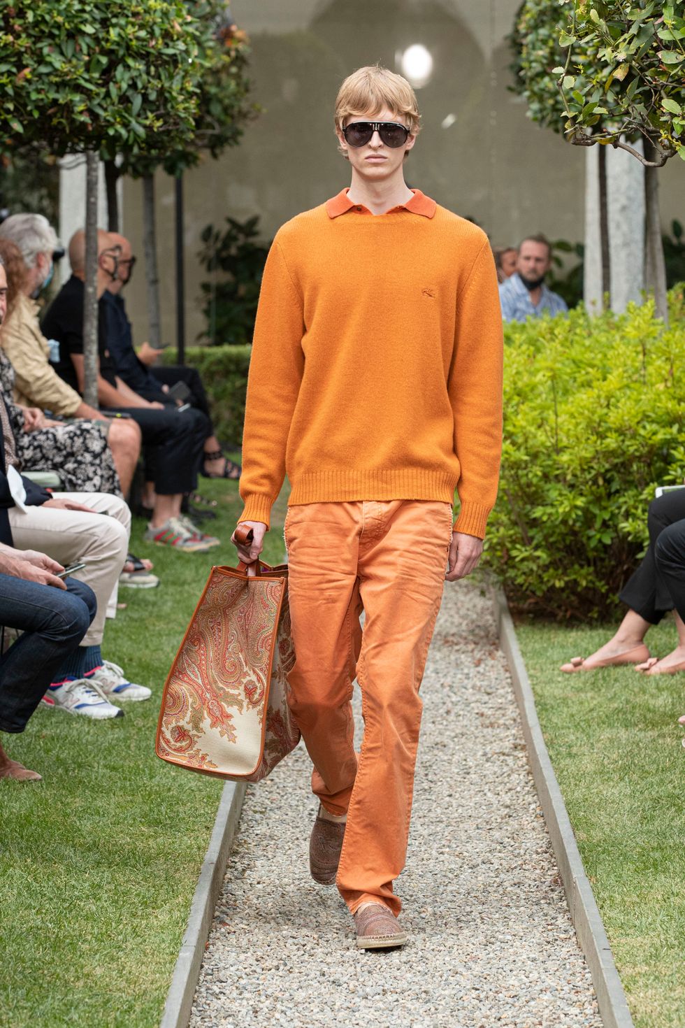 Etro Stages First Major Runway Show Since Lockdown - PAPER Magazine