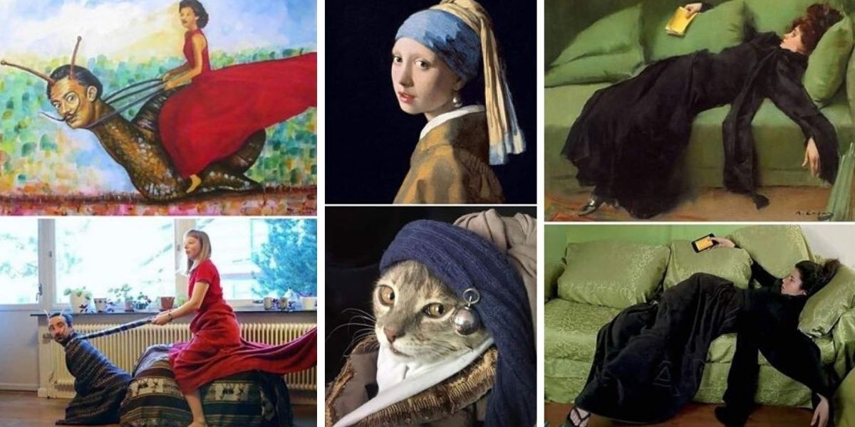 People are recreating famous works of art from home and some are ...