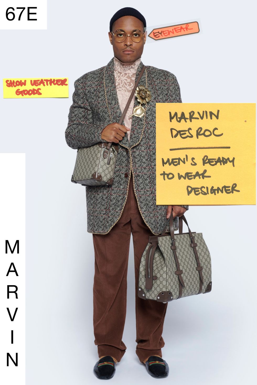 Gucci Employees Model its Latest Collection - PAPER Magazine
