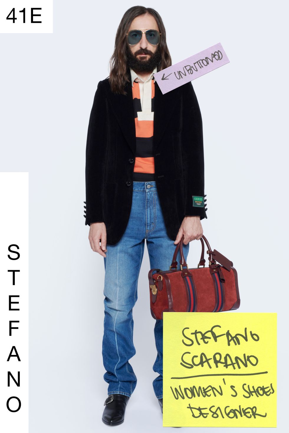 Gucci Employees Model its Latest Collection - PAPER Magazine