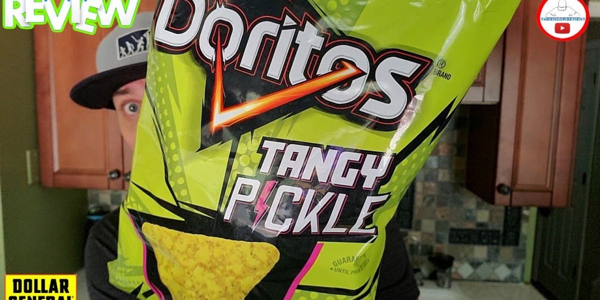 Pickle Doritos are finally available in the U.S., and our only question ...