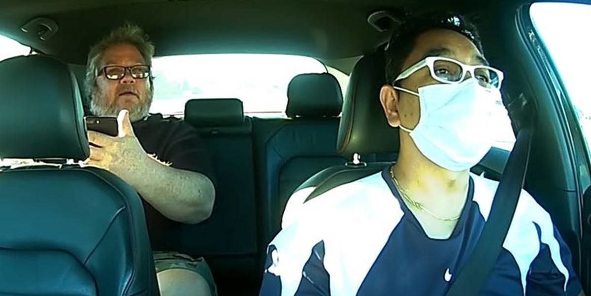 Edgar the Lyft driver showed how to perfectly respond to an unhinged ...