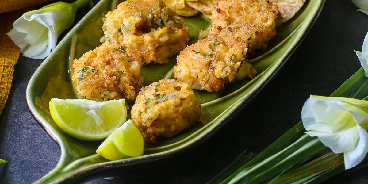 Spicy Fried Coconut Prawns - My Recipe Magic