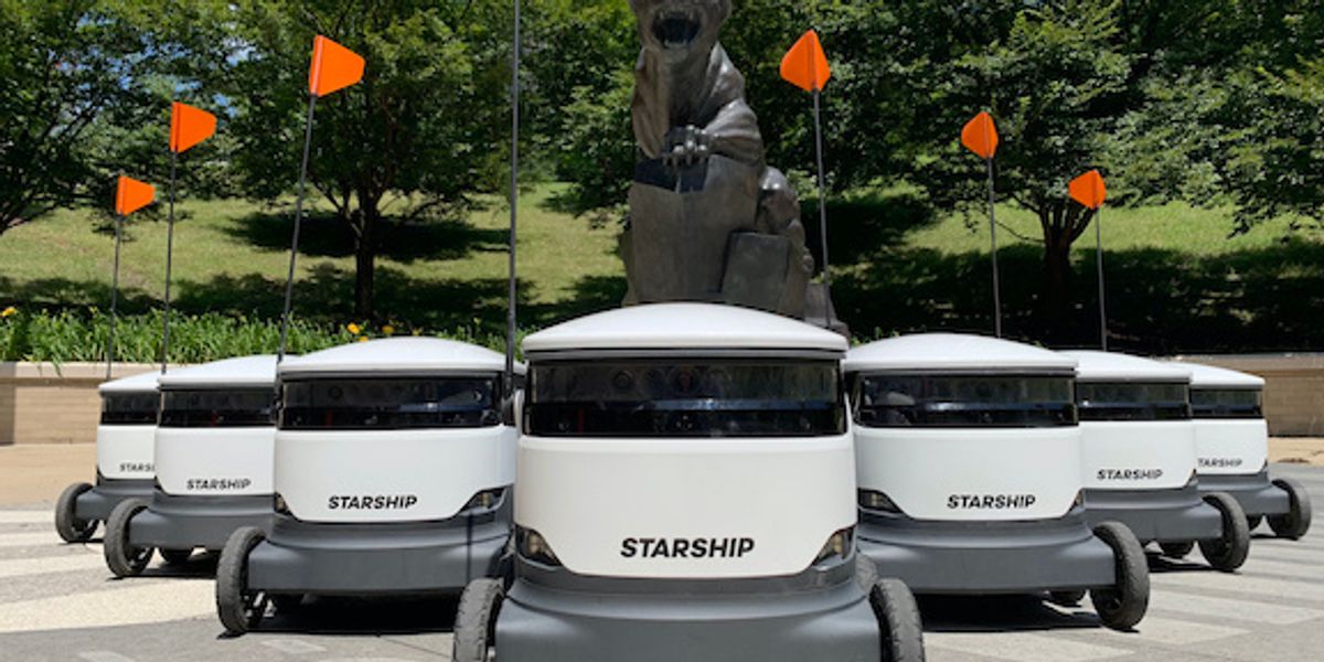 Robots delivering food to college campuses for 2021 - Gearbrain