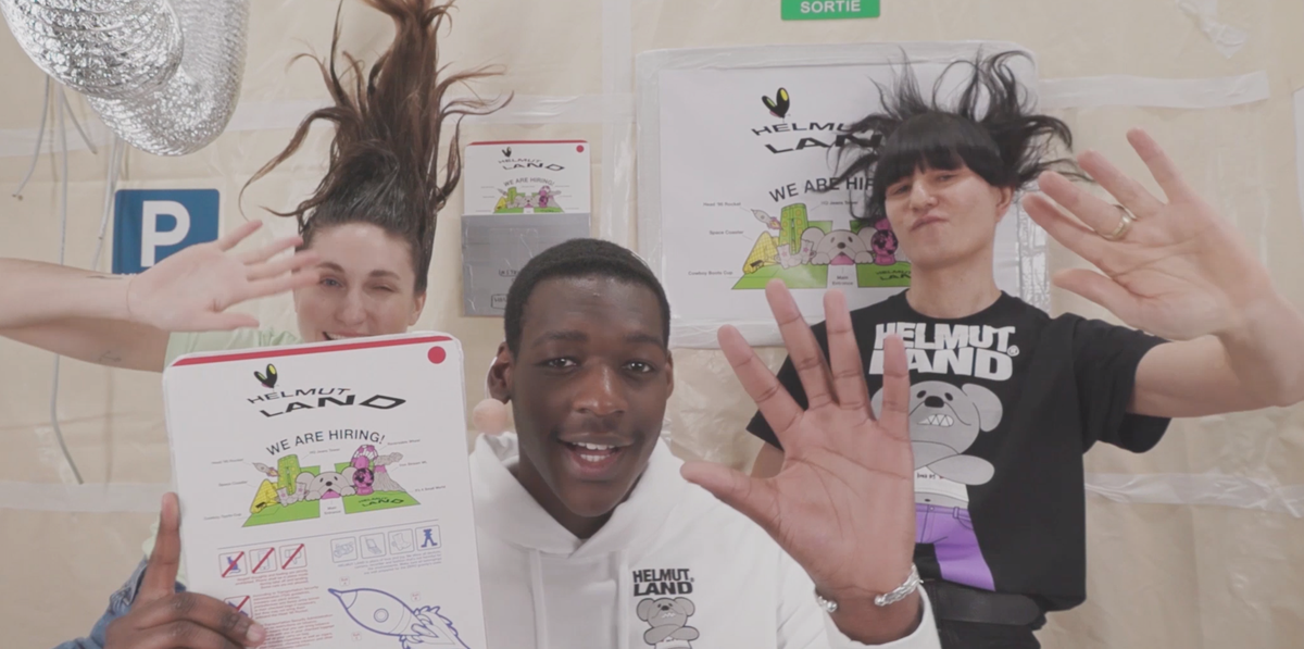 Watch Helmut Lang's New Space Voyage Destination "HelmutLand" - PAPER ...