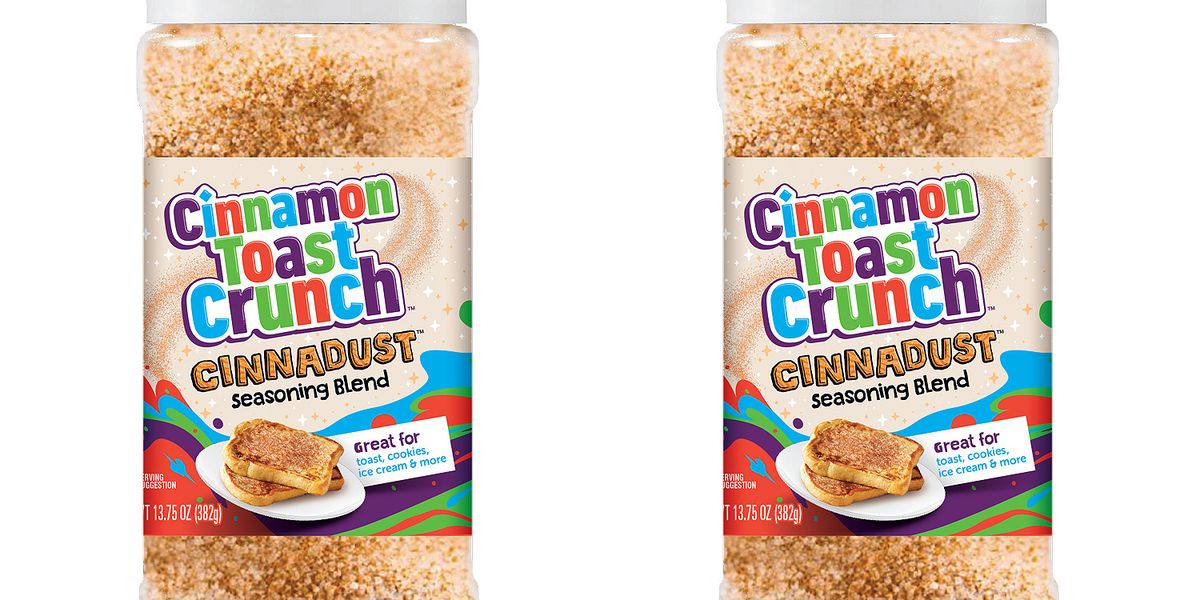 Cinnamon Toast Crunch is releasing a 'Cinnadust' seasoning, and we want ...