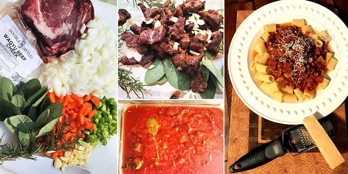 Fullblood Wagyu Beef Cheek Ragu - My Recipe Magic