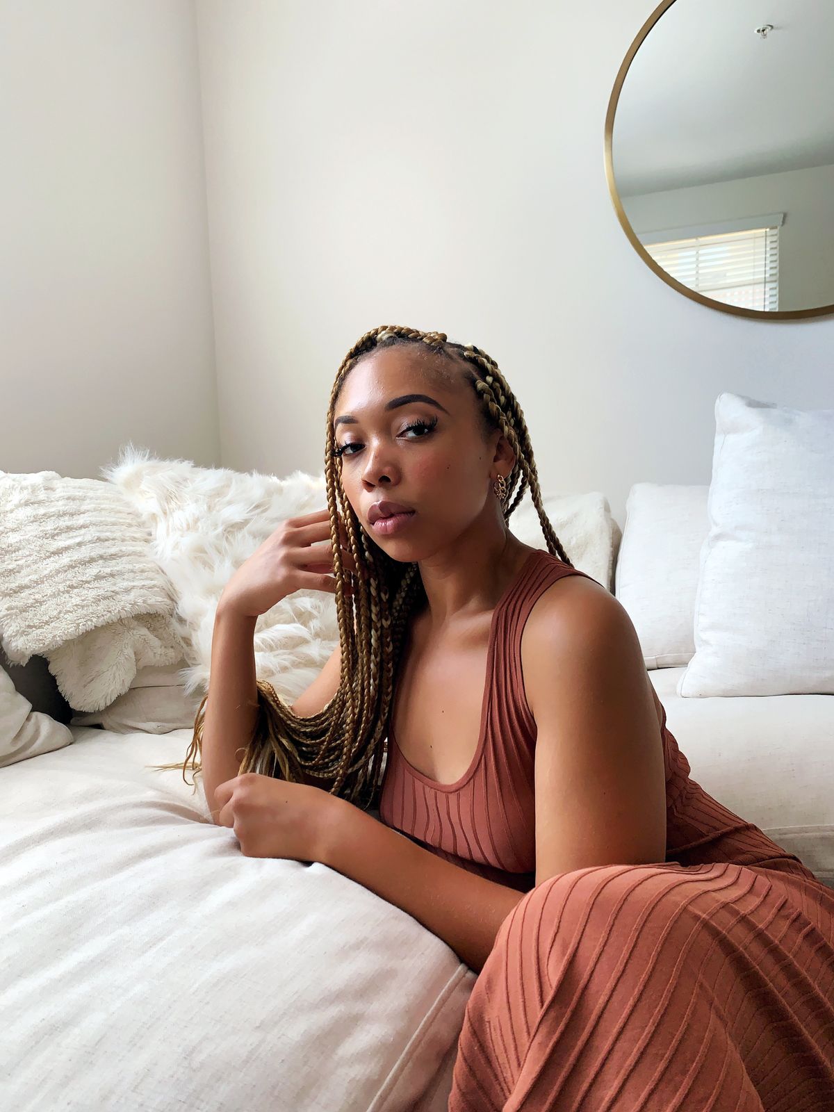 3. Vintage Mini Chain Link Hoops - xoNecole