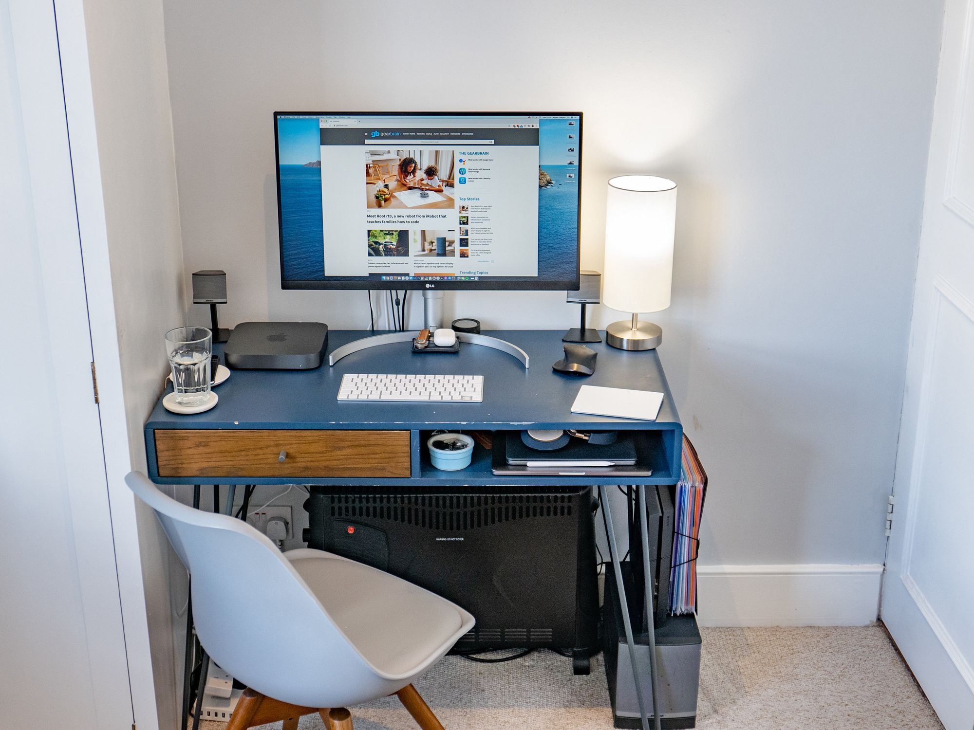 office work computer screen