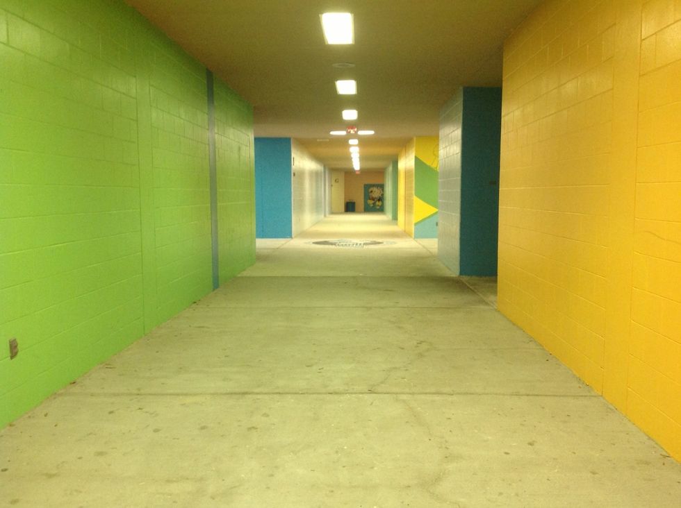 How to create a hallway with one point perspective - B+C Guides