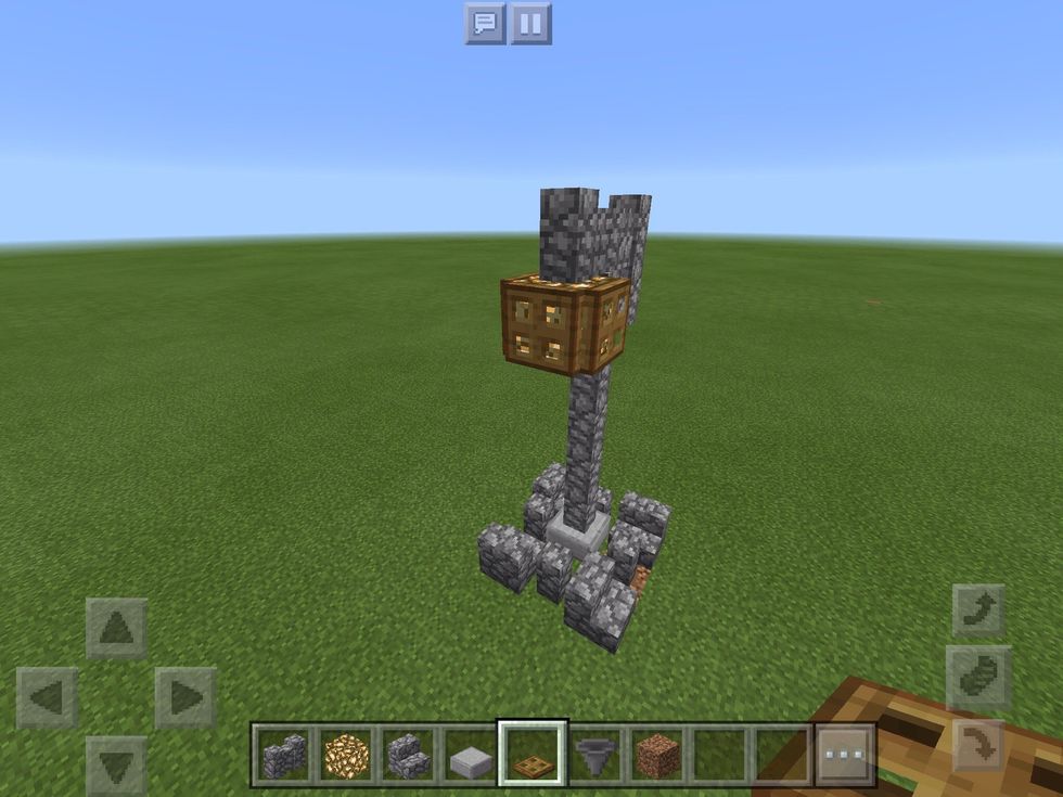 How to make a lamppost on minecraft - B+C Guides