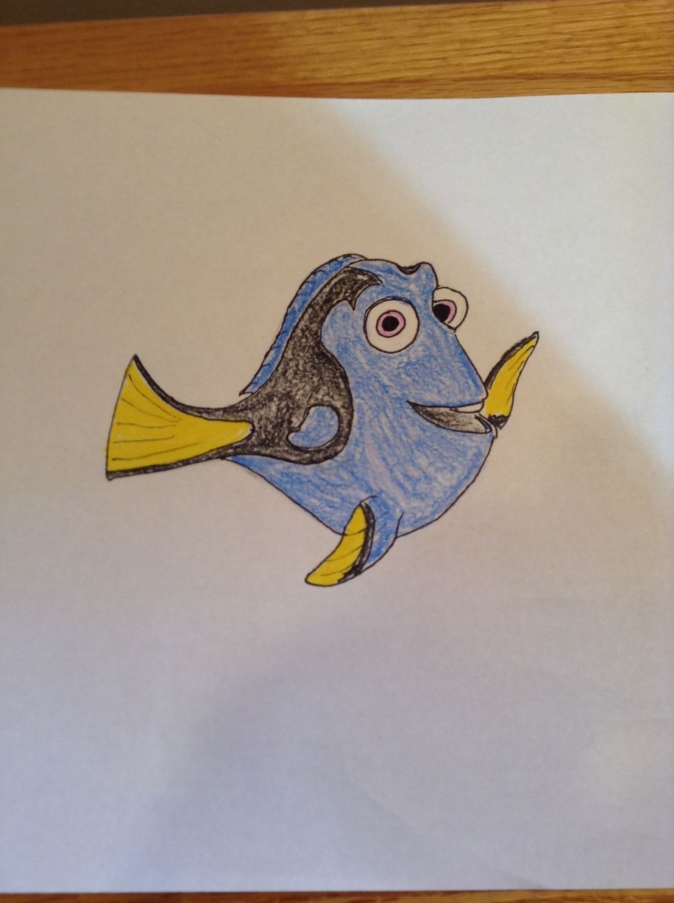 How to draw dory from finding nemo - B+C Guides