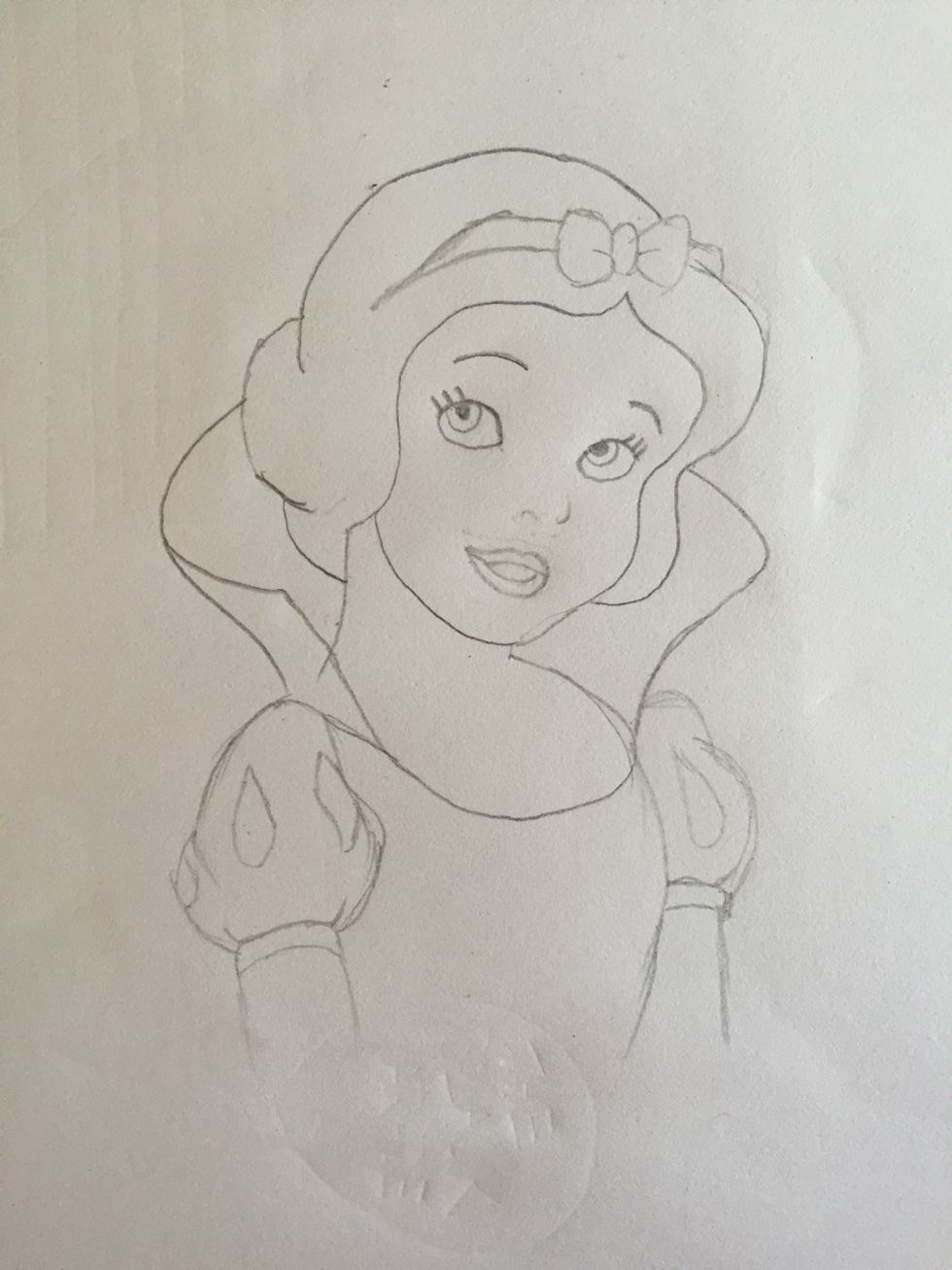 How to draw snow white - B+C Guides