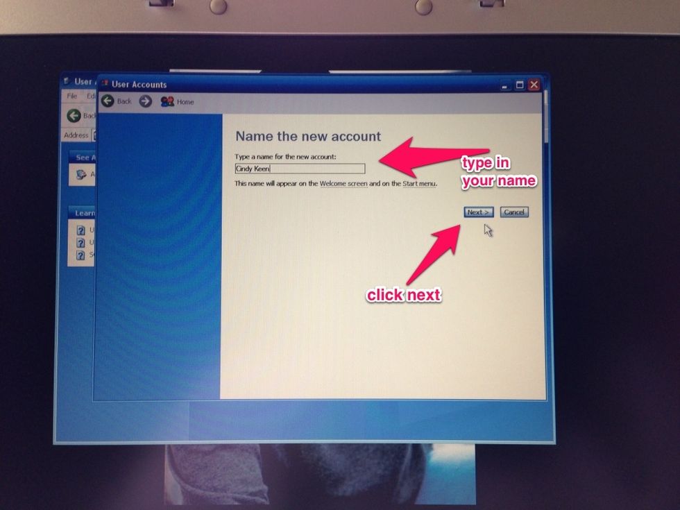 How to create an account on a windows computer - B+C Guides