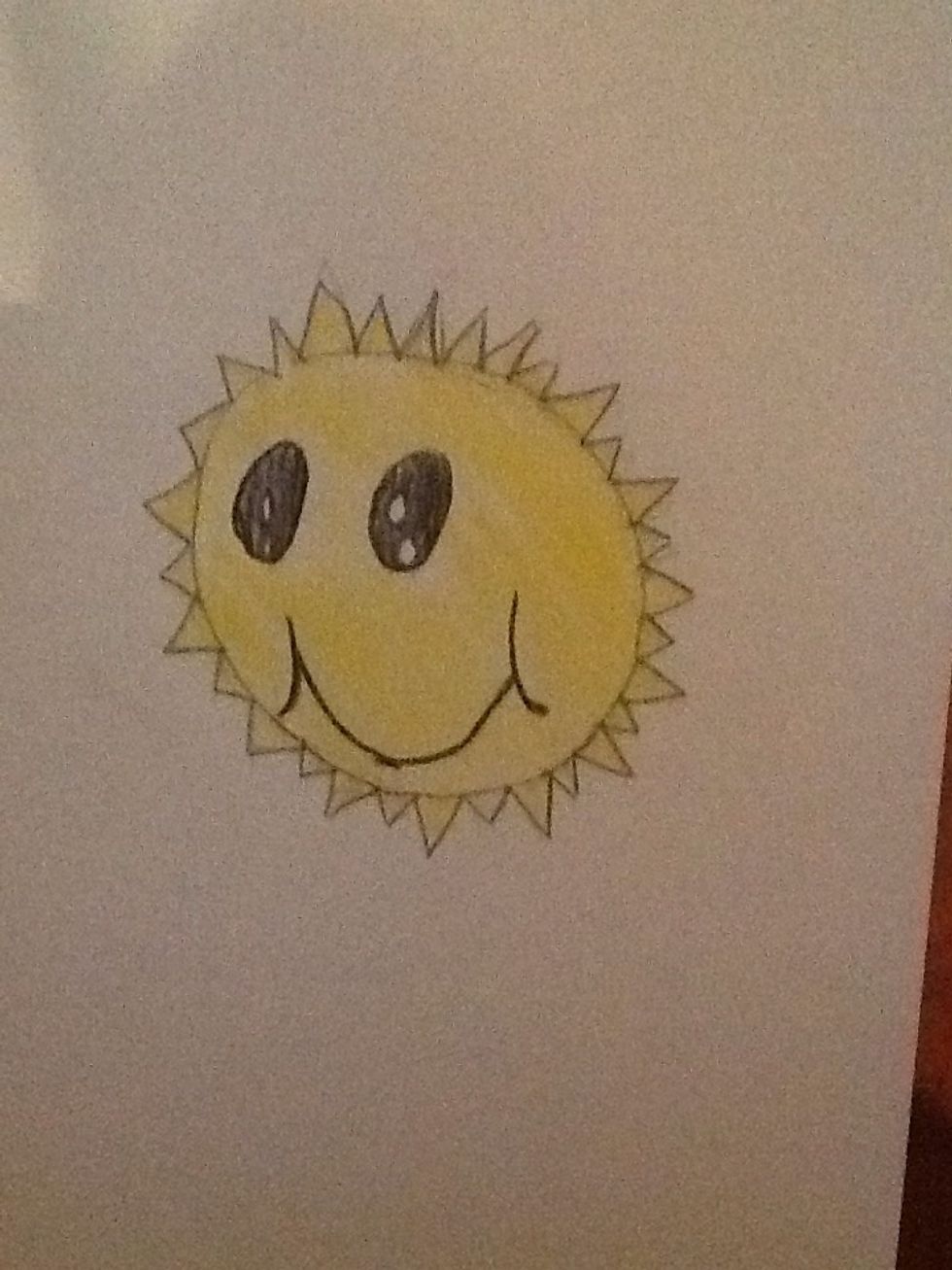 How to Draw a Cute Sun🌞 - B+C Guides