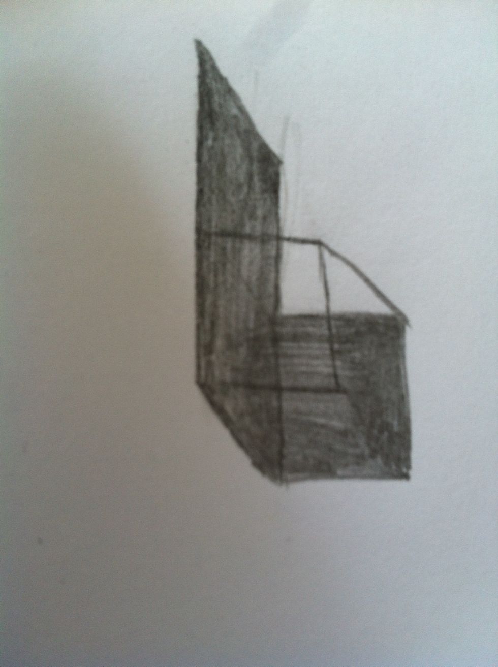 How to draw a 3d box with a lid - B+C Guides