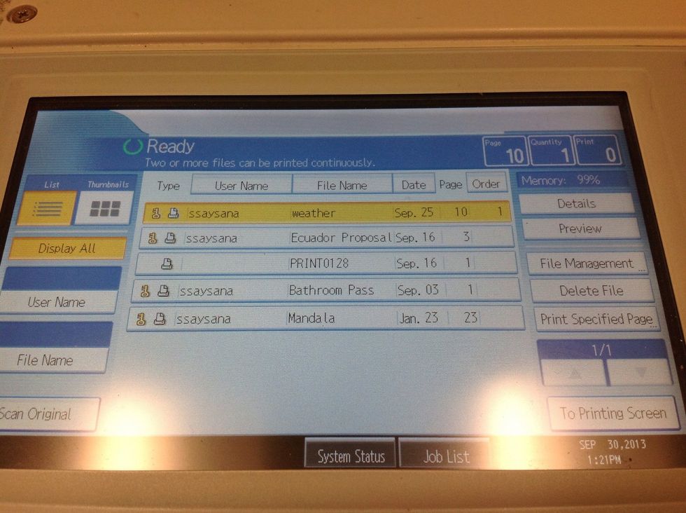 How to use the ricoh document server - B+C Guides