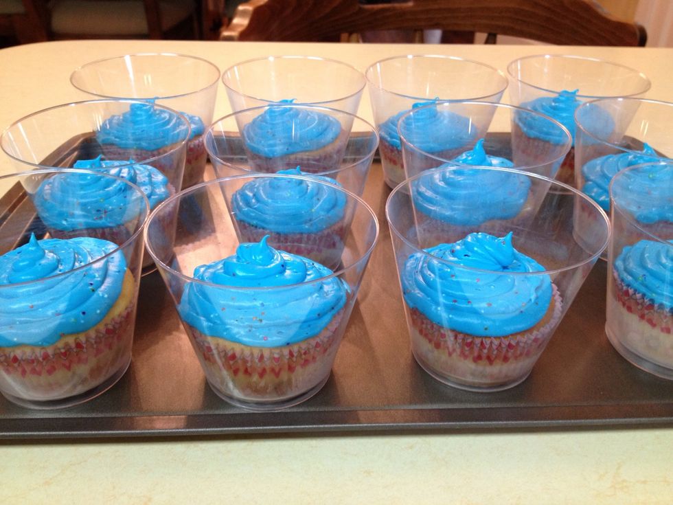 How to make individual wrapped cupcakes - B+C Guides