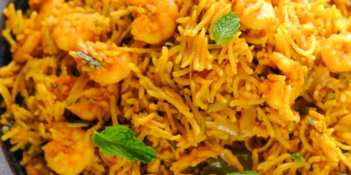 Prawn Biryani - My Recipe Magic