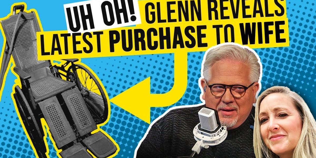 UH OH: Listen to Glenn tell his wife LIVE about his latest historical ...
