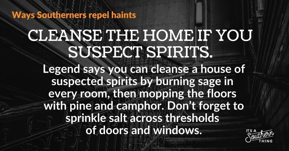 Southern traditions designed to repel haints and spirits - It's a ...