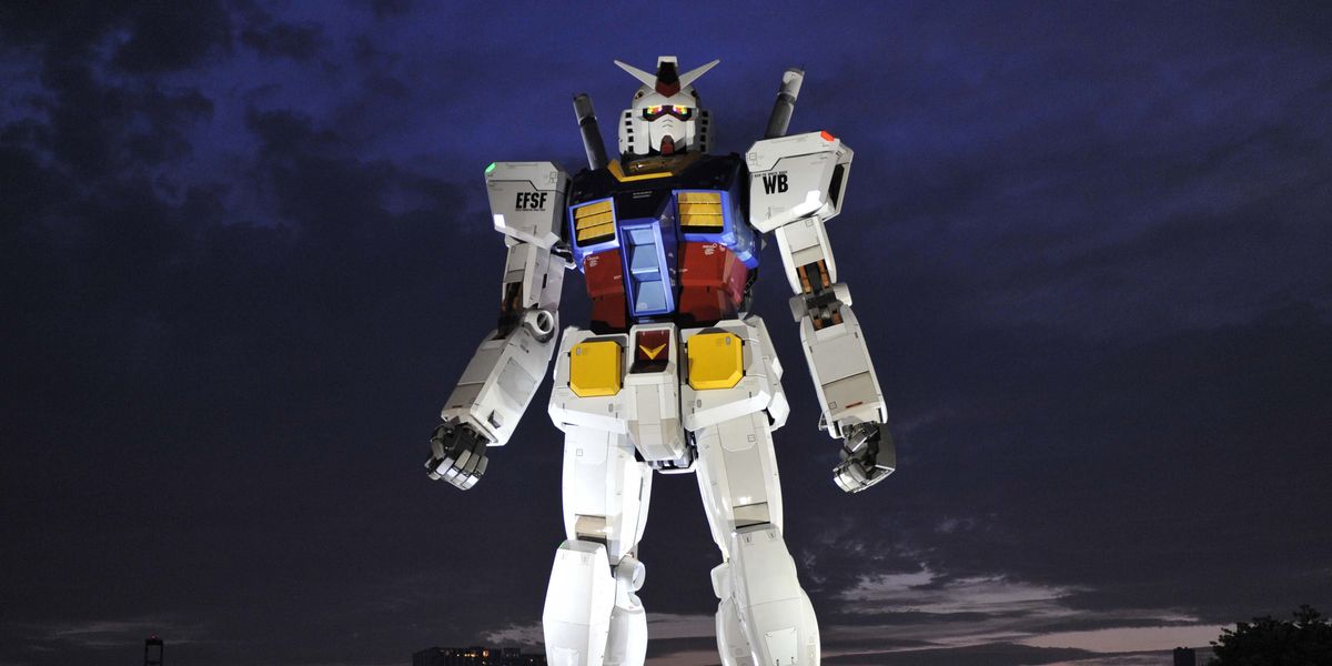 The Gundam Factory Shows Off Life-Size Working Mech - PAPER Magazine