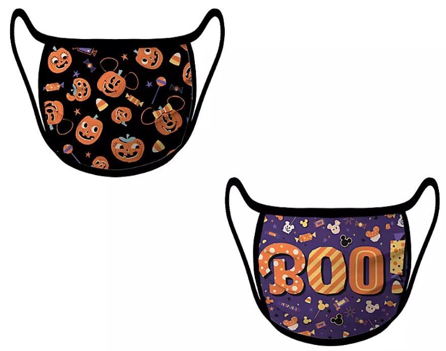 Disney releases Halloween edition Mickey and Minnie Mouse face mask set ...