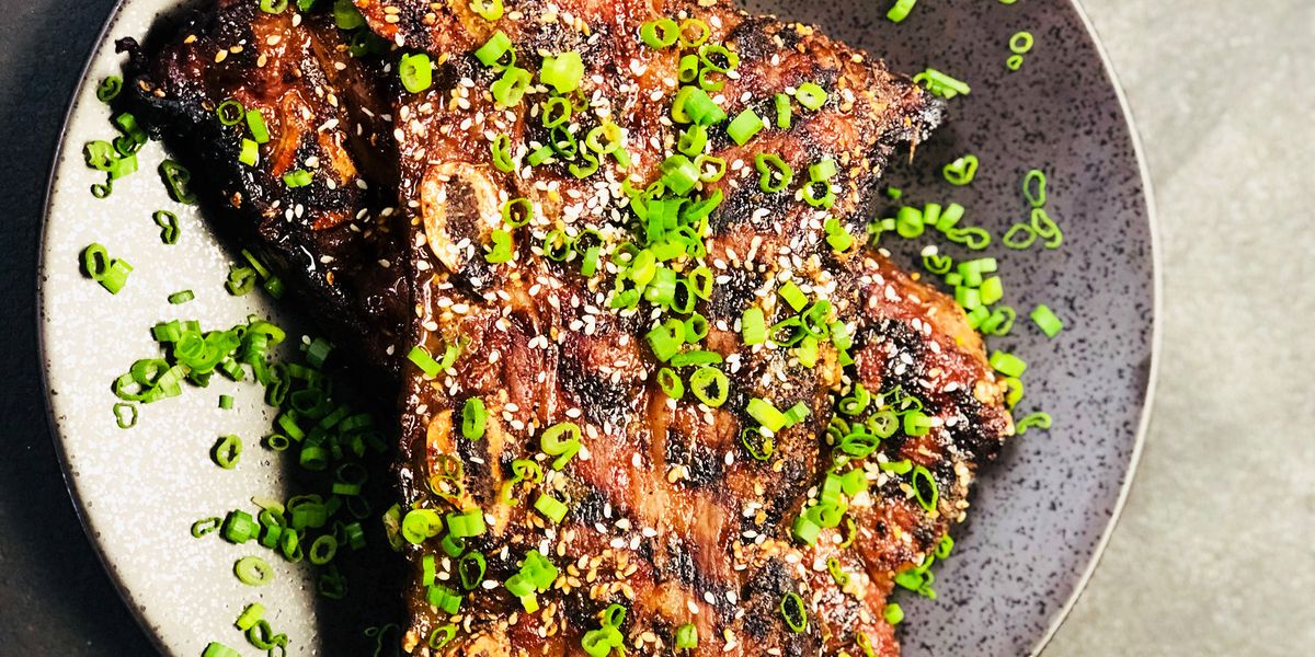 Kalbi Glazed Fullblood Wagyu Short Ribs - My Recipe Magic