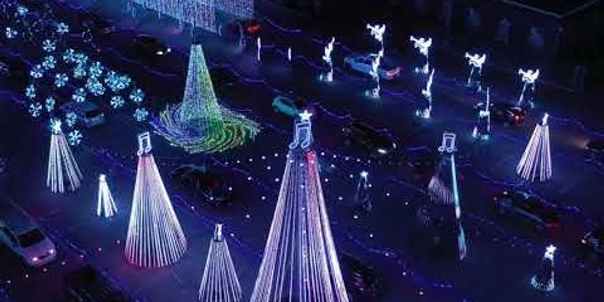 The world's largest drive-through light show is coming to Georgia this ...