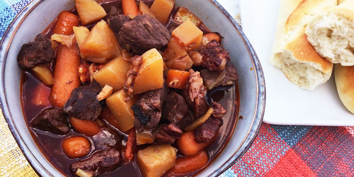 Pressure Cooker Wagyu Beef and Bacon Stew - My Recipe Magic
