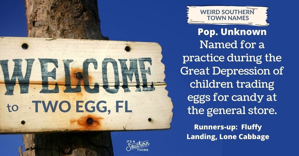 The weirdest town name from every Southern state - It's a Southern Thing