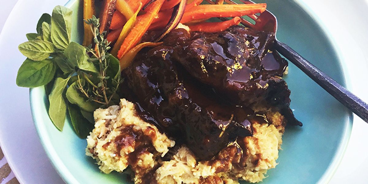Tart Cherry Braised Wagyu Beef Short Ribs - My Recipe Magic