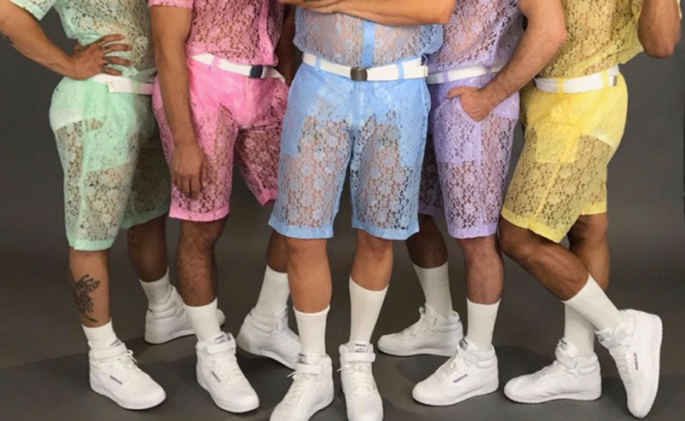 Clear Plastic Shorts For Men Are Huge New Fashion Trend | 22 Words