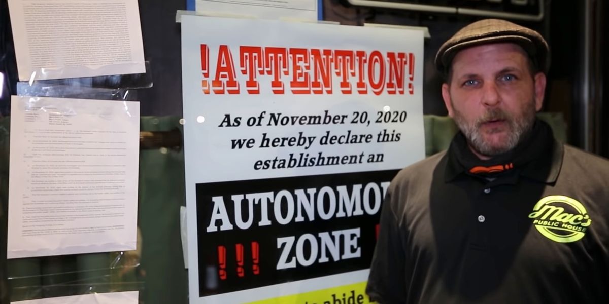 NYC pub takes defiant stand against Gov. Cuomo, declares itself ...