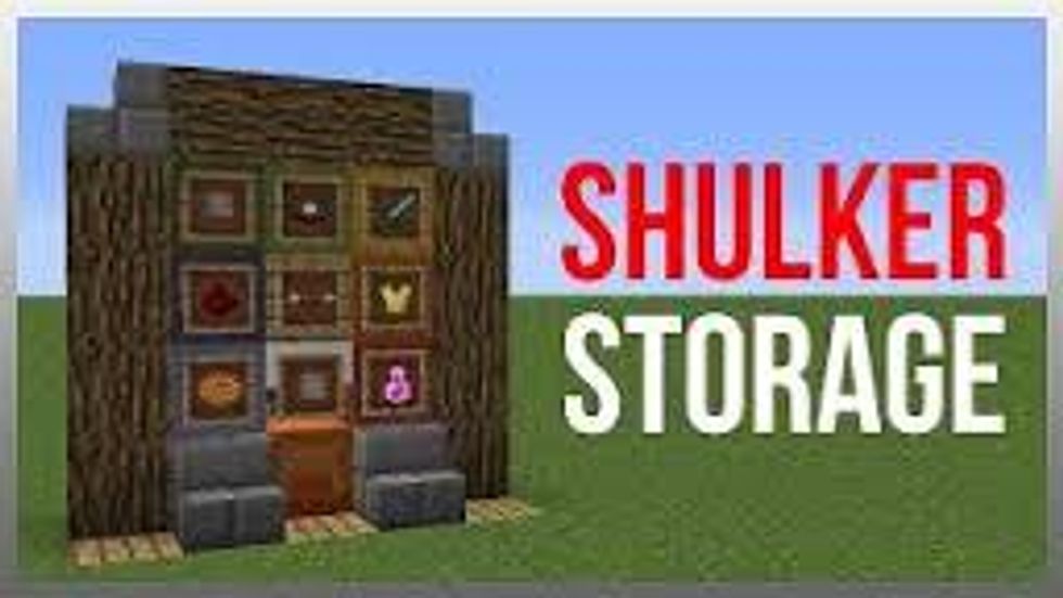 How to make an storage using shulker box in minecraft - B+C Guides