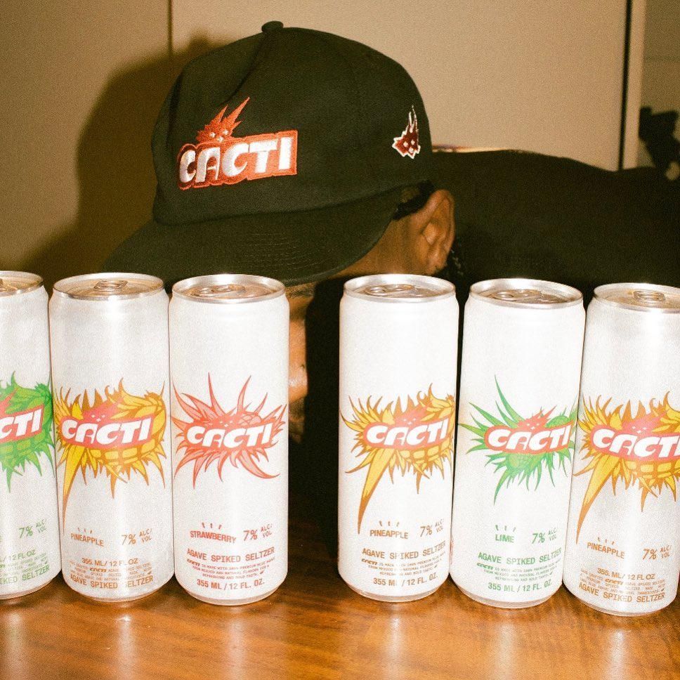 Travis Scott Unveils CACTI Hard Seltzer - PAPER Magazine