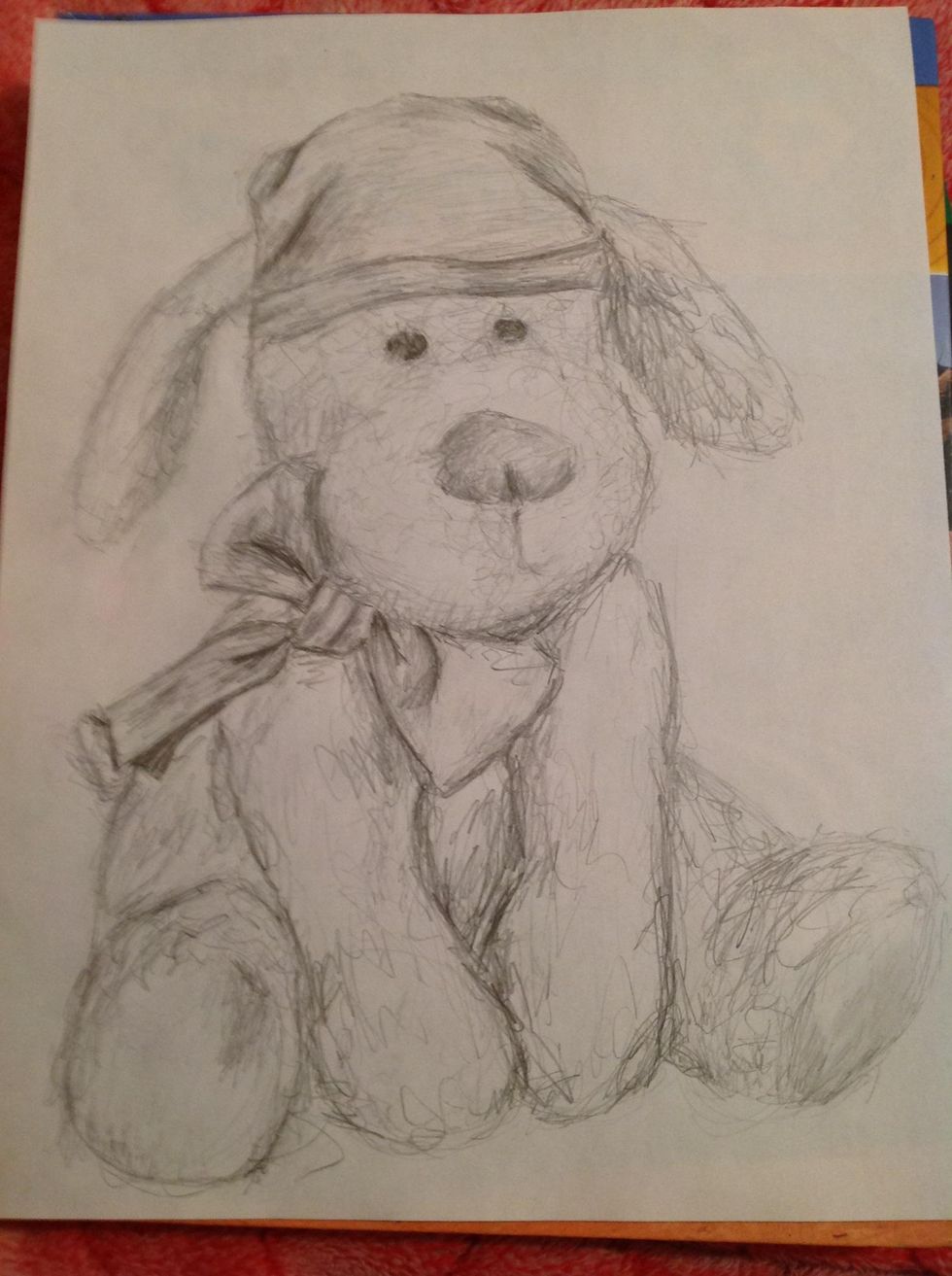 How to draw a stuffed animal - B+C Guides