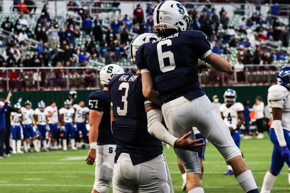Nolan Catholic escapes All Saints; advances to the TAPPS football state ...