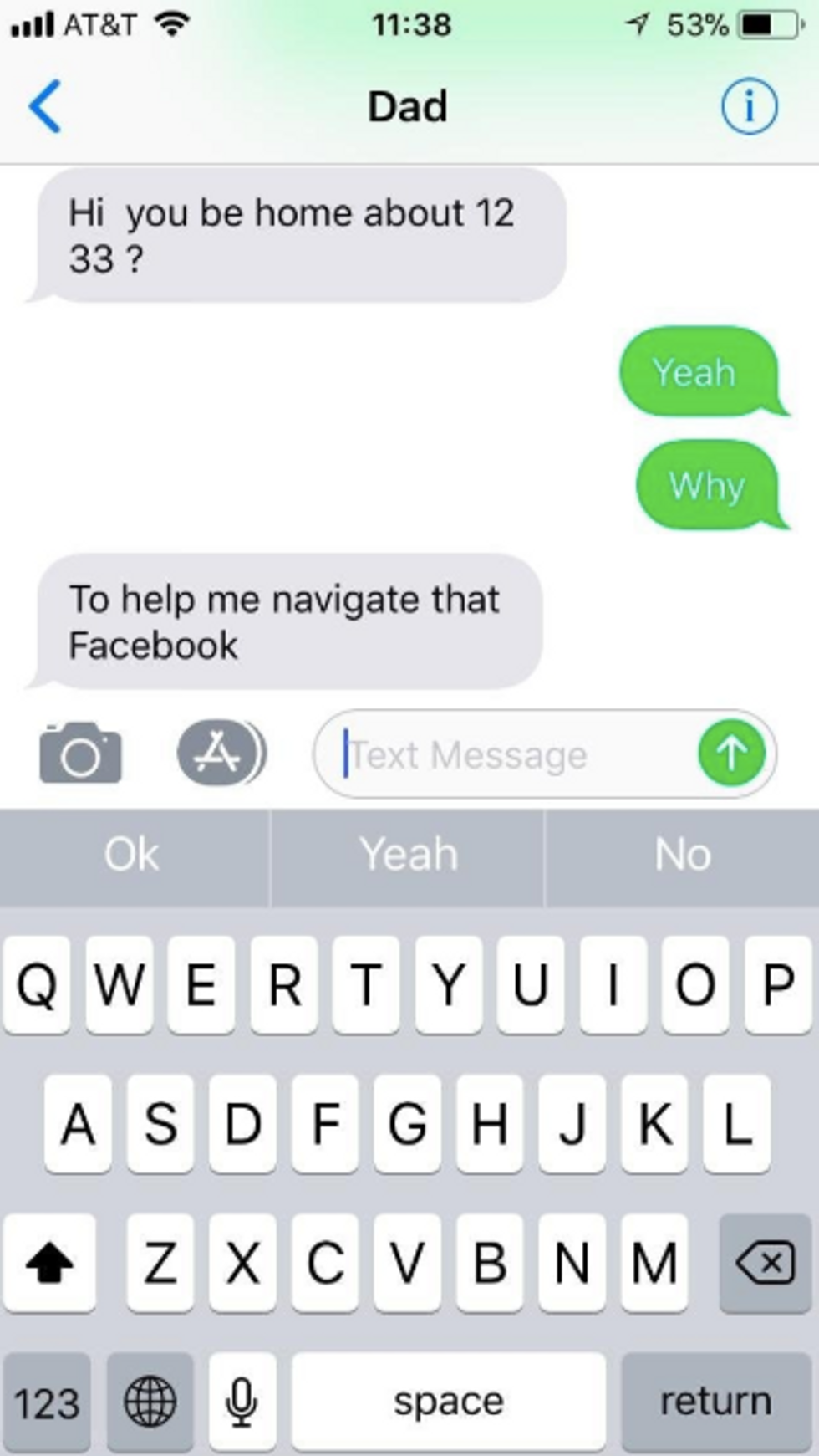 19 Dad Texts That Prove Dads Know Exactly What Theyre Doing 22 Words