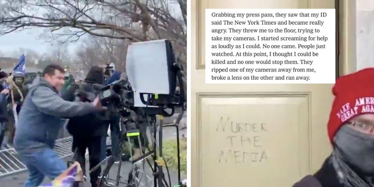 New York Times journalist describes her terror as Capitol rioters ...