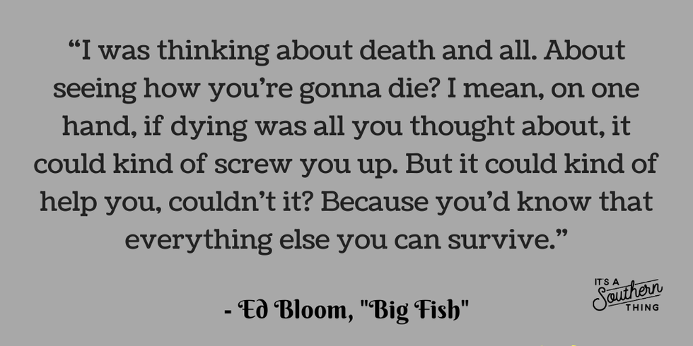 10 'Big Fish' quotes that are swimming in charm and wisdom - It's a ...