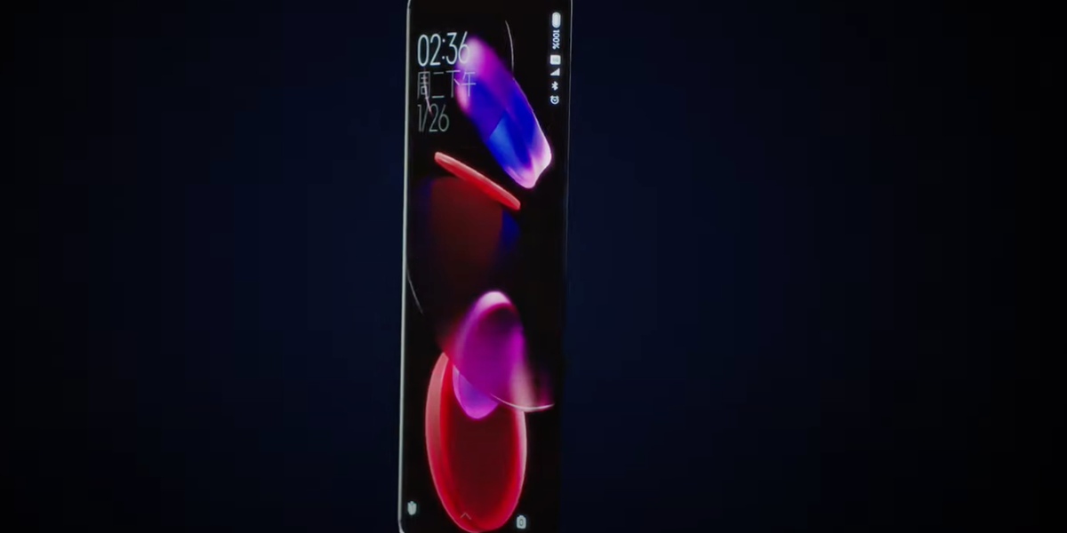 Xiaomi phone concept display curves on all four sides - Gearbrain