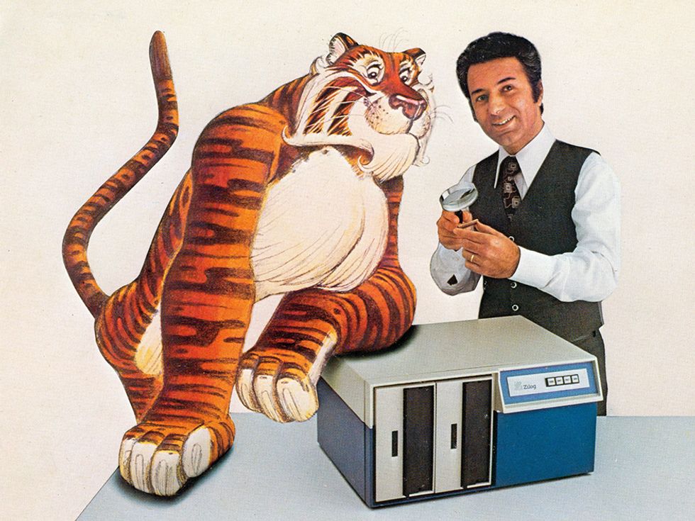 Chip Hall Of Fame Zilog Z80 Microprocessor Ieee Spectrum