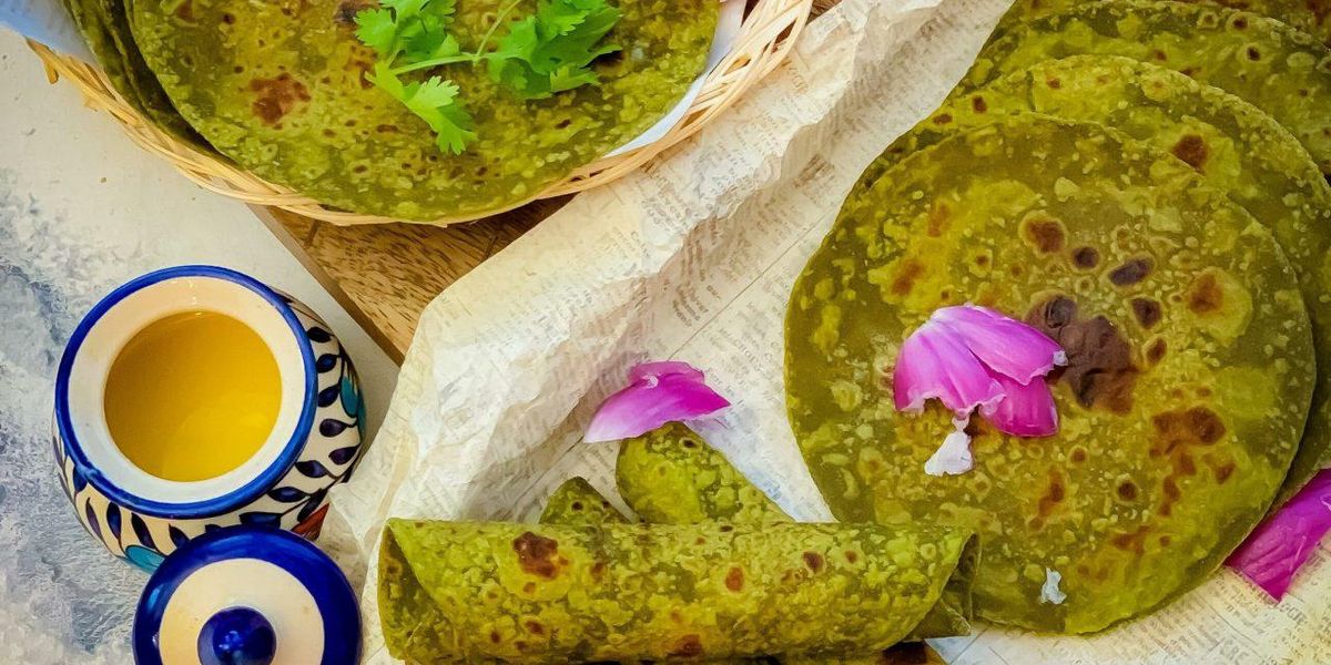 Avocado Spinach Chapati (Roti) - My Recipe Magic
