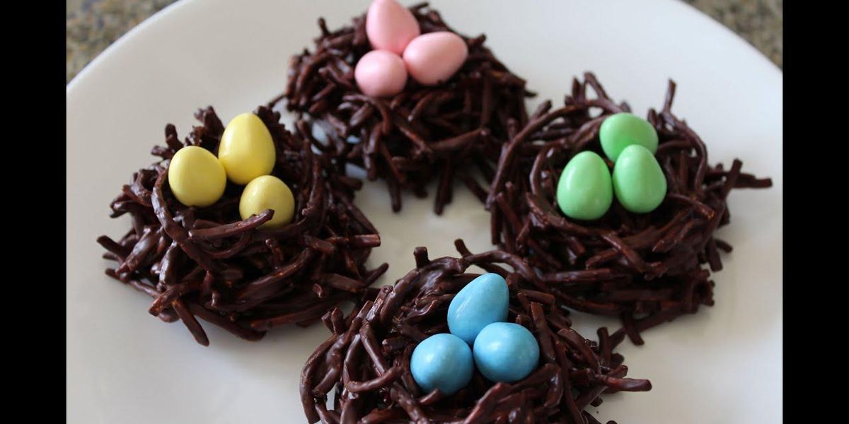 These chocolate bird nests are the perfect Easter treat - It's a ...