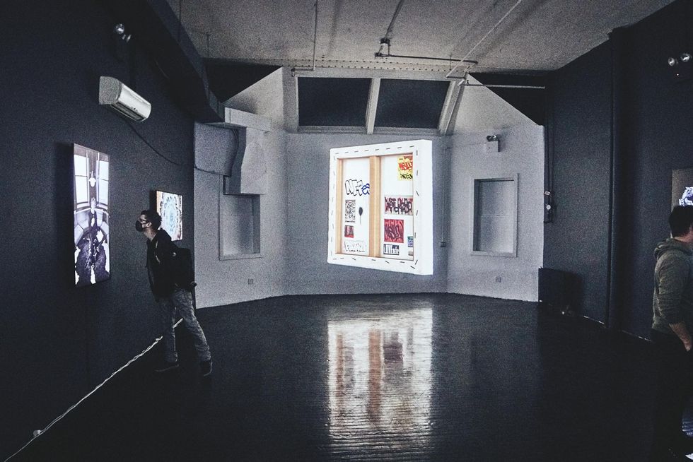 Look Inside the World's First Physical NFT Art Gallery - PAPER Magazine