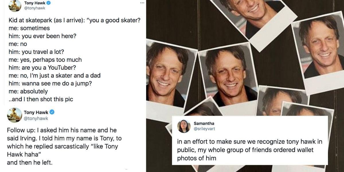 'You look like Tony Hawk': People keep almost-but-not-quite recognizing ...