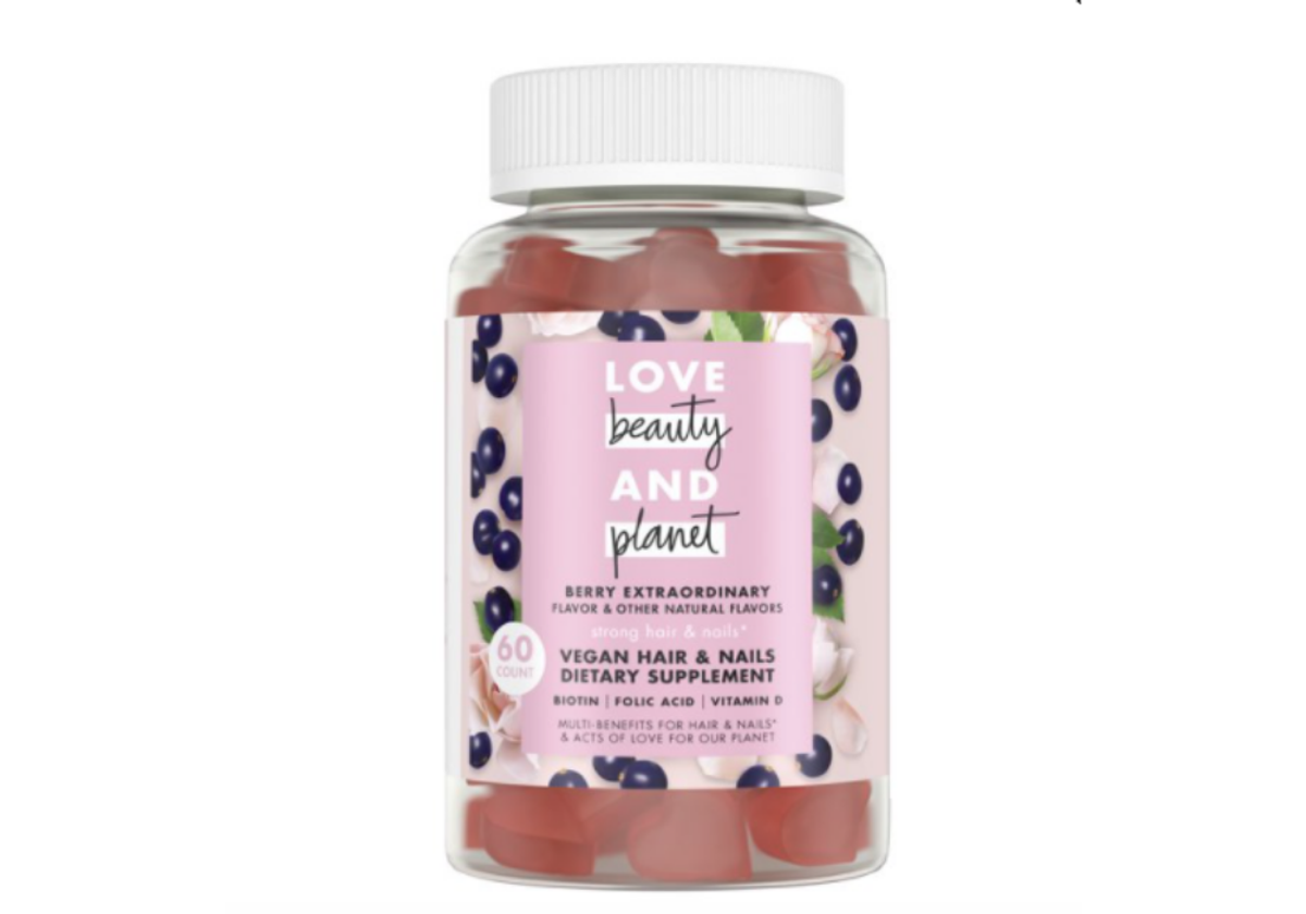 4. Love, Beauty and Planet Berry Extraordinary Vegan Hair & Nails ...